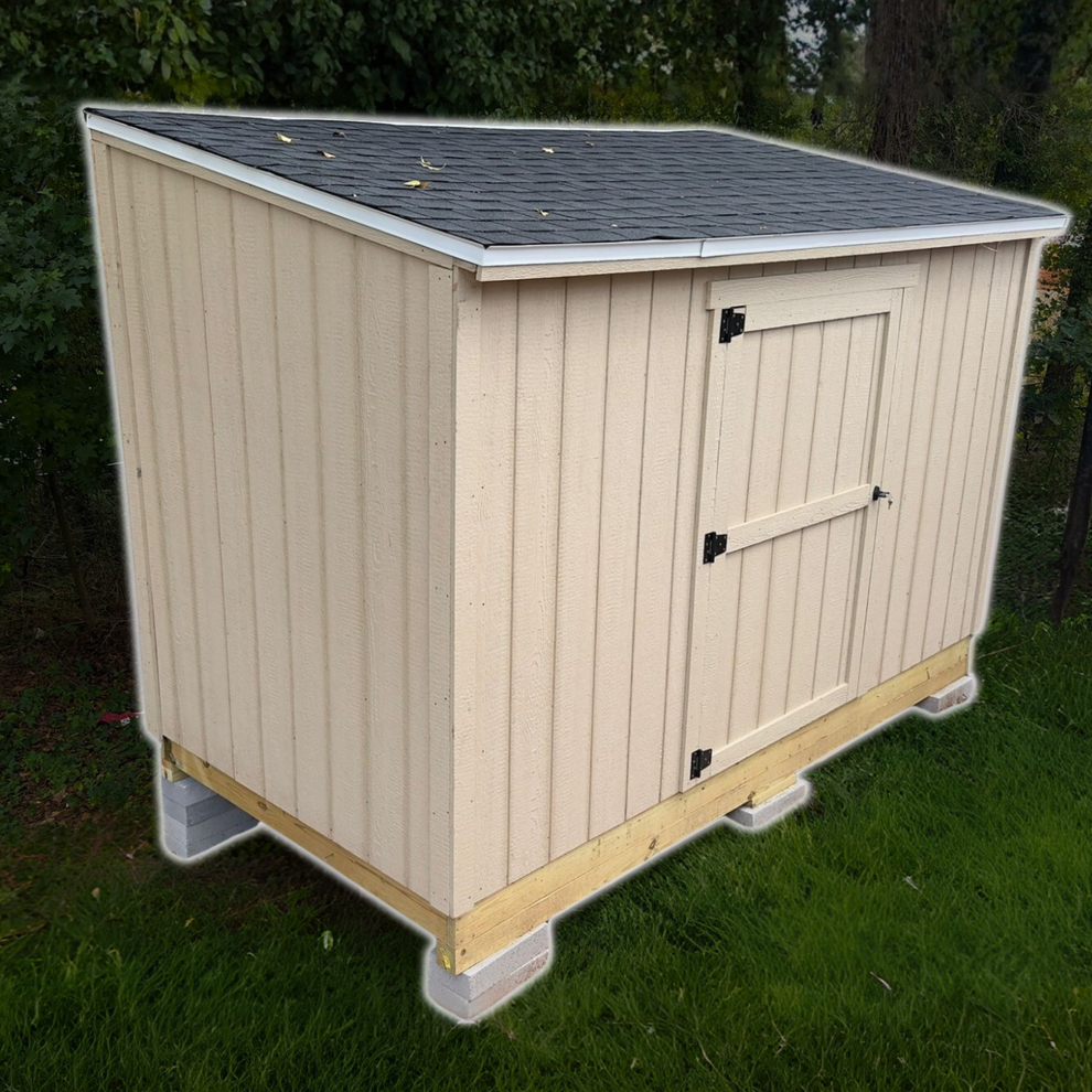 6x12 Lean-to Shed Build Plans – Everyday Shed