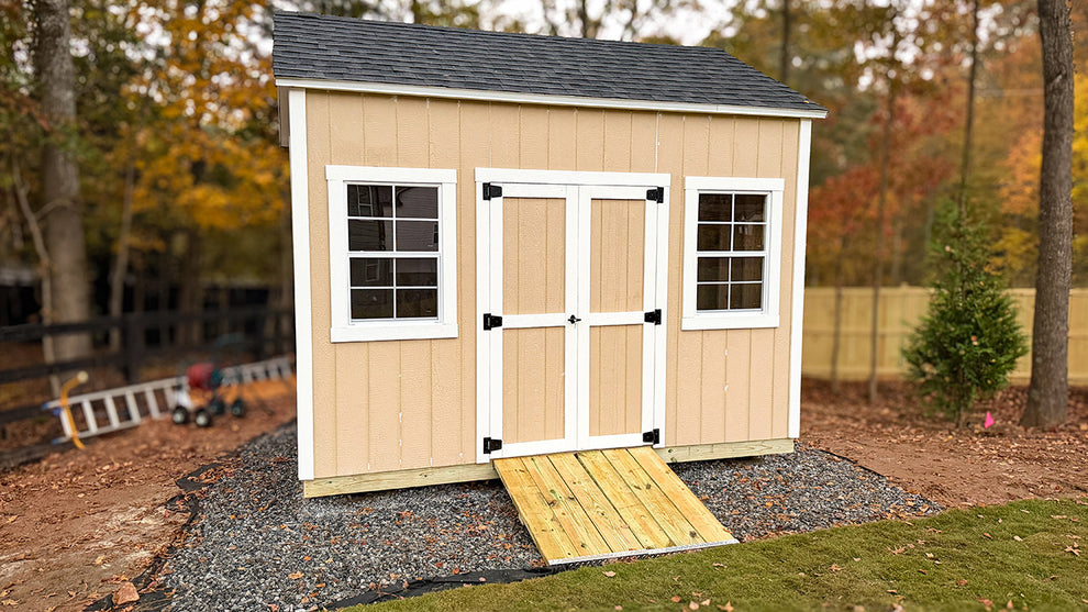 Standard Double Ramp Kit (48″–72″ Doors) – Everyday Shed